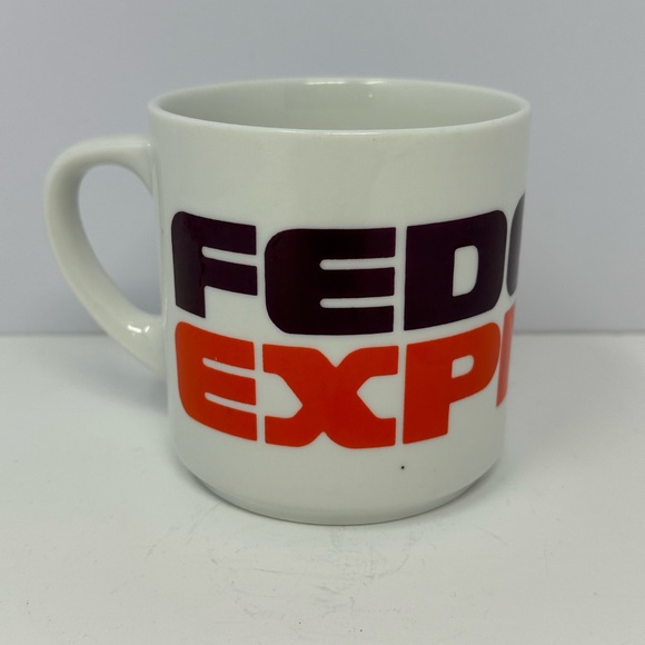 Federal Express | Dining | Vintage Fedex Express Coffee Mug Purple ...